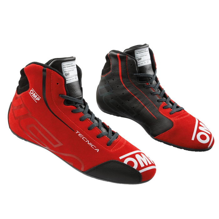 OMP Tecnica v2 Racing Shoes - FIA 8856-2018