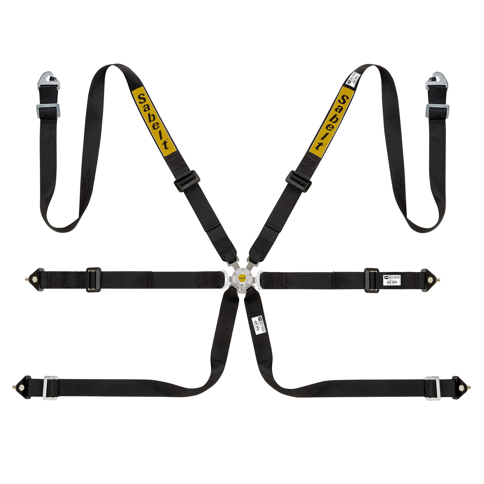 Sabelt Steel 2" Racing Harness - SFI 16.1