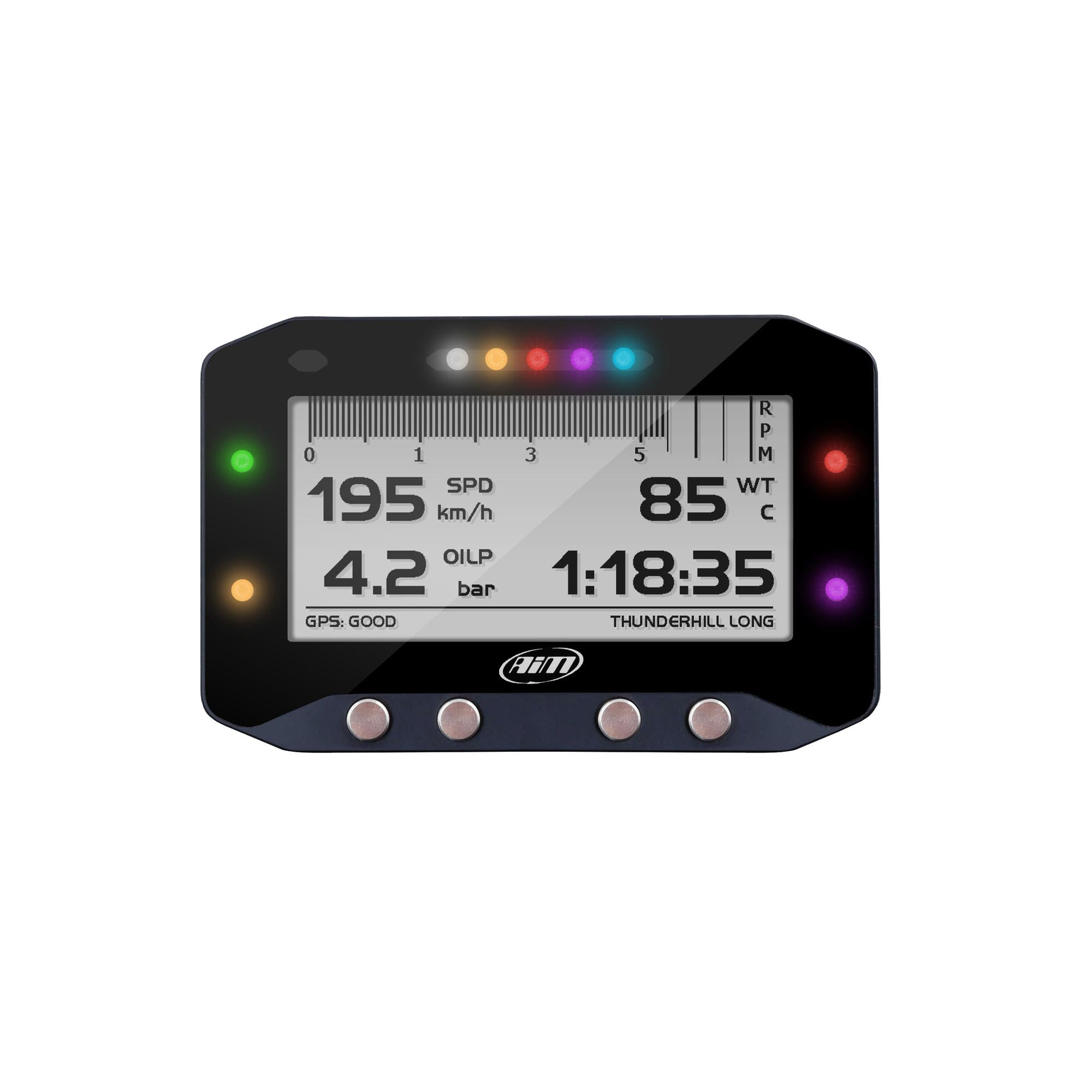 AIM GS-Dash Digital Display for EVO4S/EVO5 Data Logger