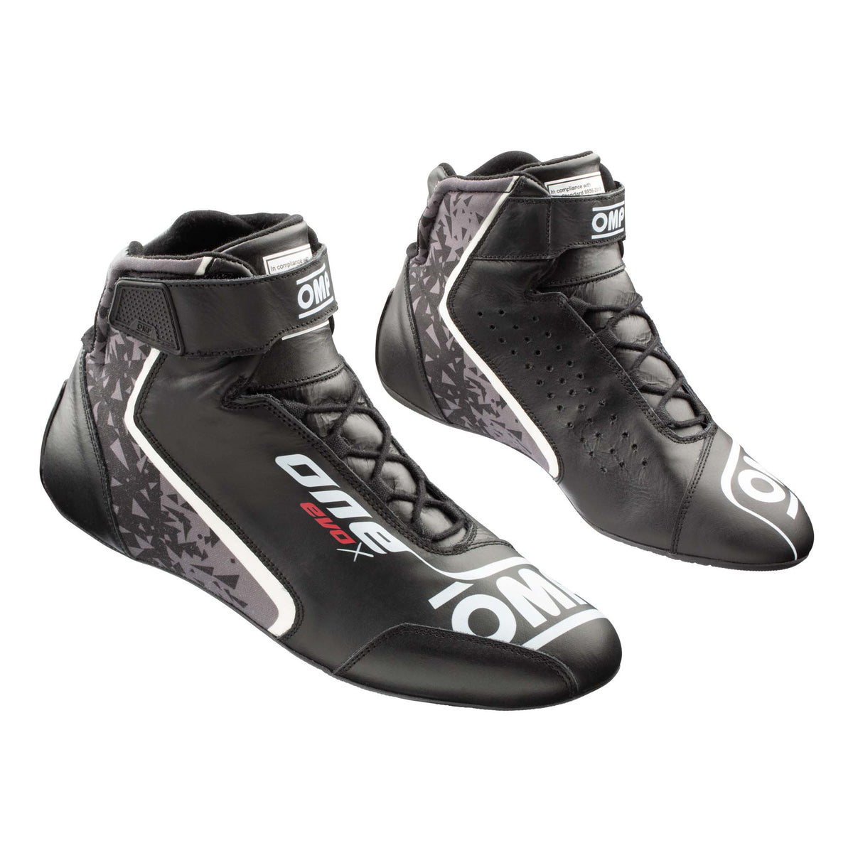OMP One Evo X v1 Racing Shoes - FIA 8856-2018